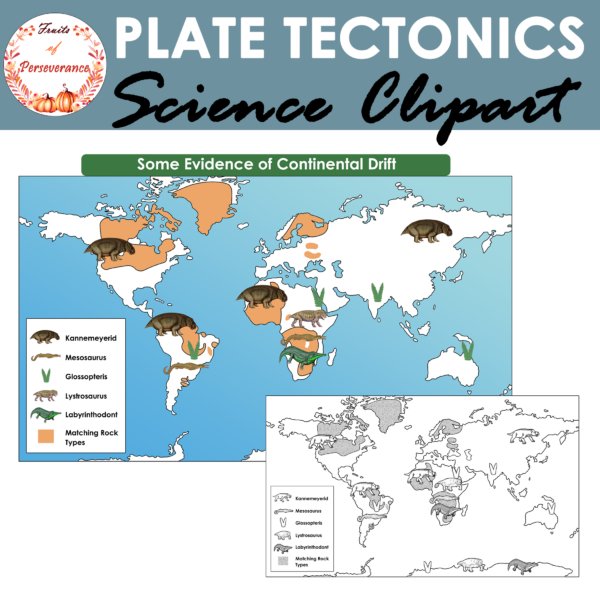 Plate Tectonics Clipart and Diagrams & Continental Drift Clipart - Made ...