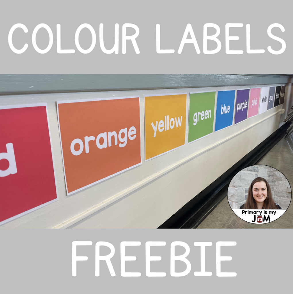 Colour Word Posters | Made By Teachers