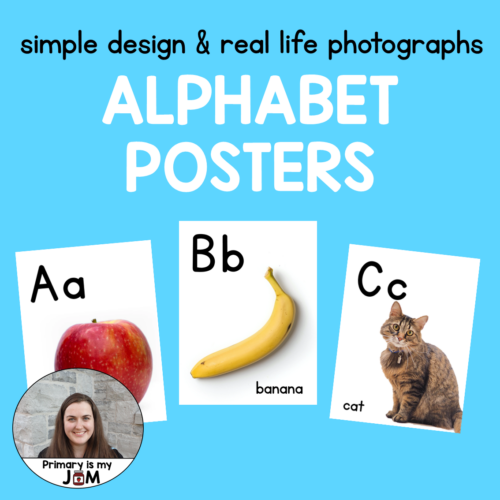 Alphabet Posters with Real Photographs | Made By Teachers