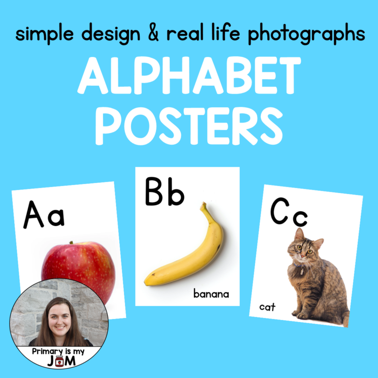 Alphabet Posters with Real Photographs - Made By Teachers
