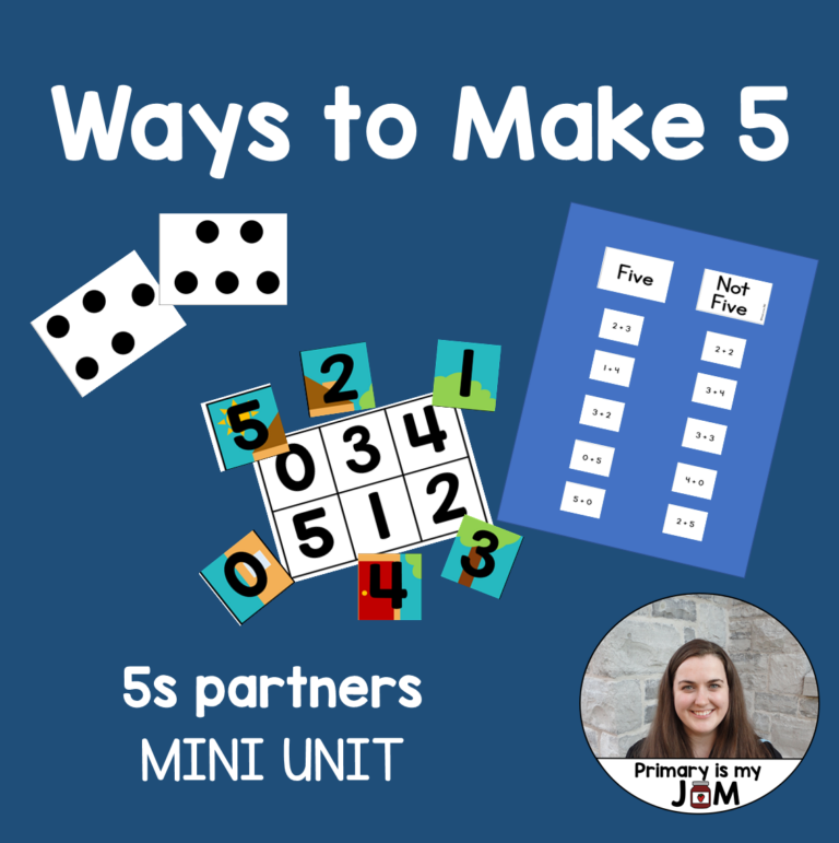 Ways to Make 5 Mini Unit | Made By Teachers