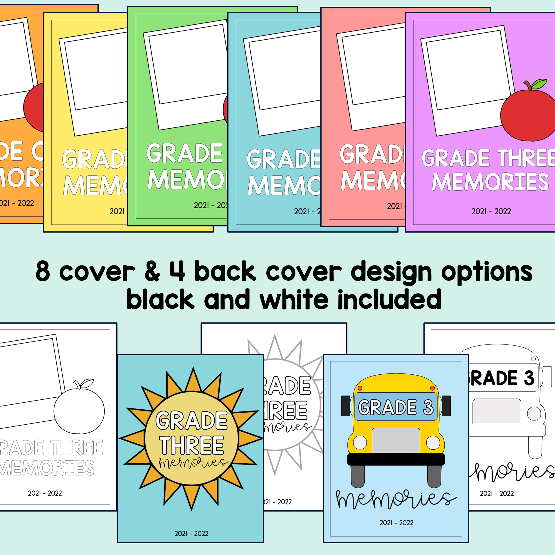 End of Year Memory Book for Grade 3 with Canadian Spelling | Made By ...