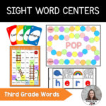 Sight Word Centers and Games - Dolch Third Grade - Made By Teachers