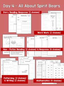 Emergency Sub Plans - Full Week Bear Themed | Made By Teachers