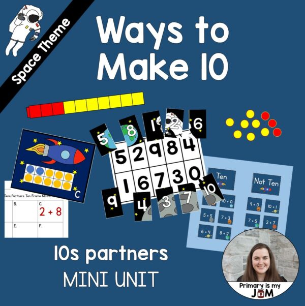 Ways to Make 10 - 10s partners Unit - Made By Teachers