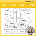 Color by Code Subitizing - Made By Teachers