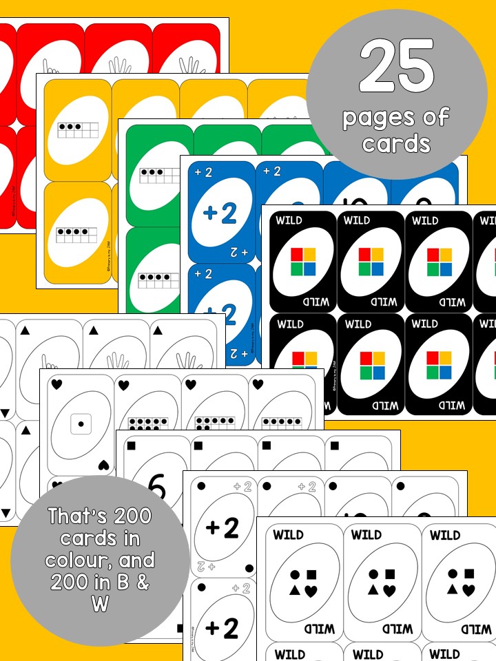 Subitizing Card Game - Number Recognition to 10 - Made By Teachers