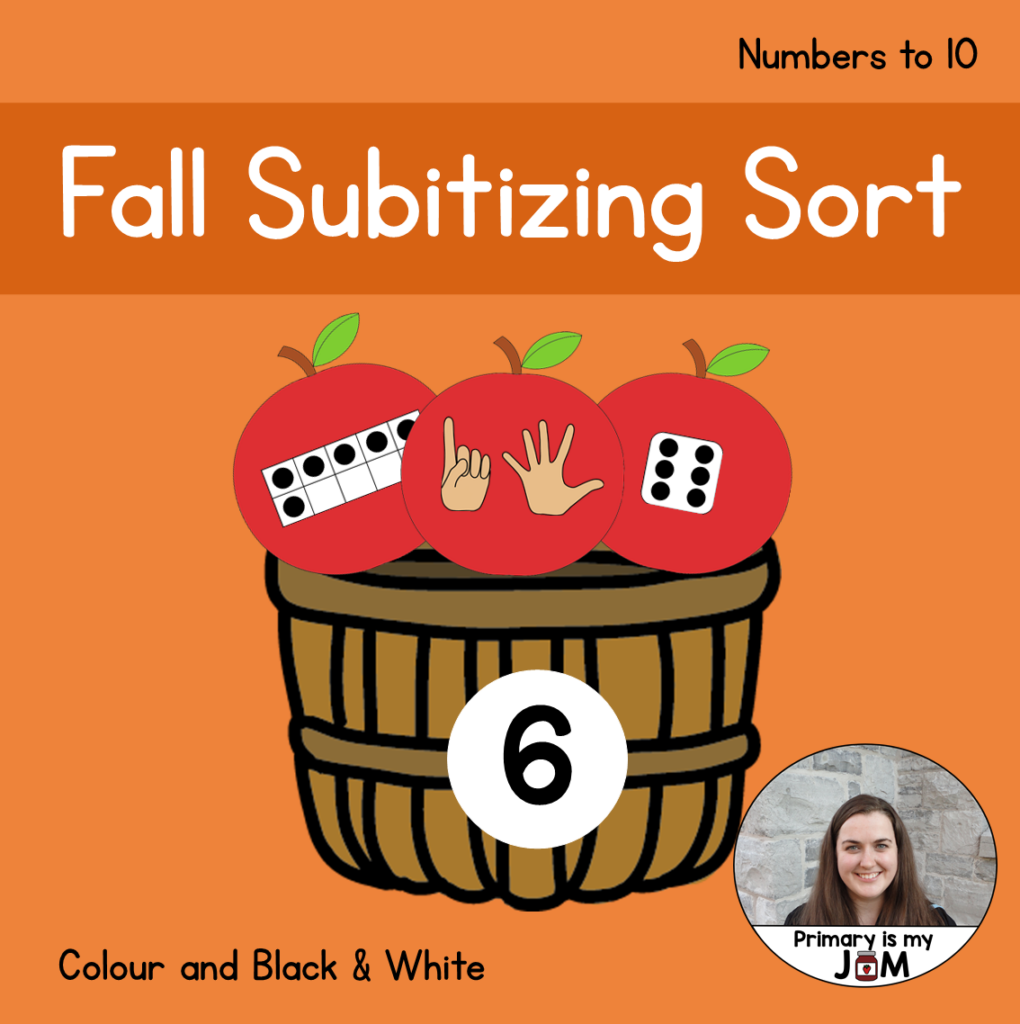 Color by Code Subitizing - Made By Teachers