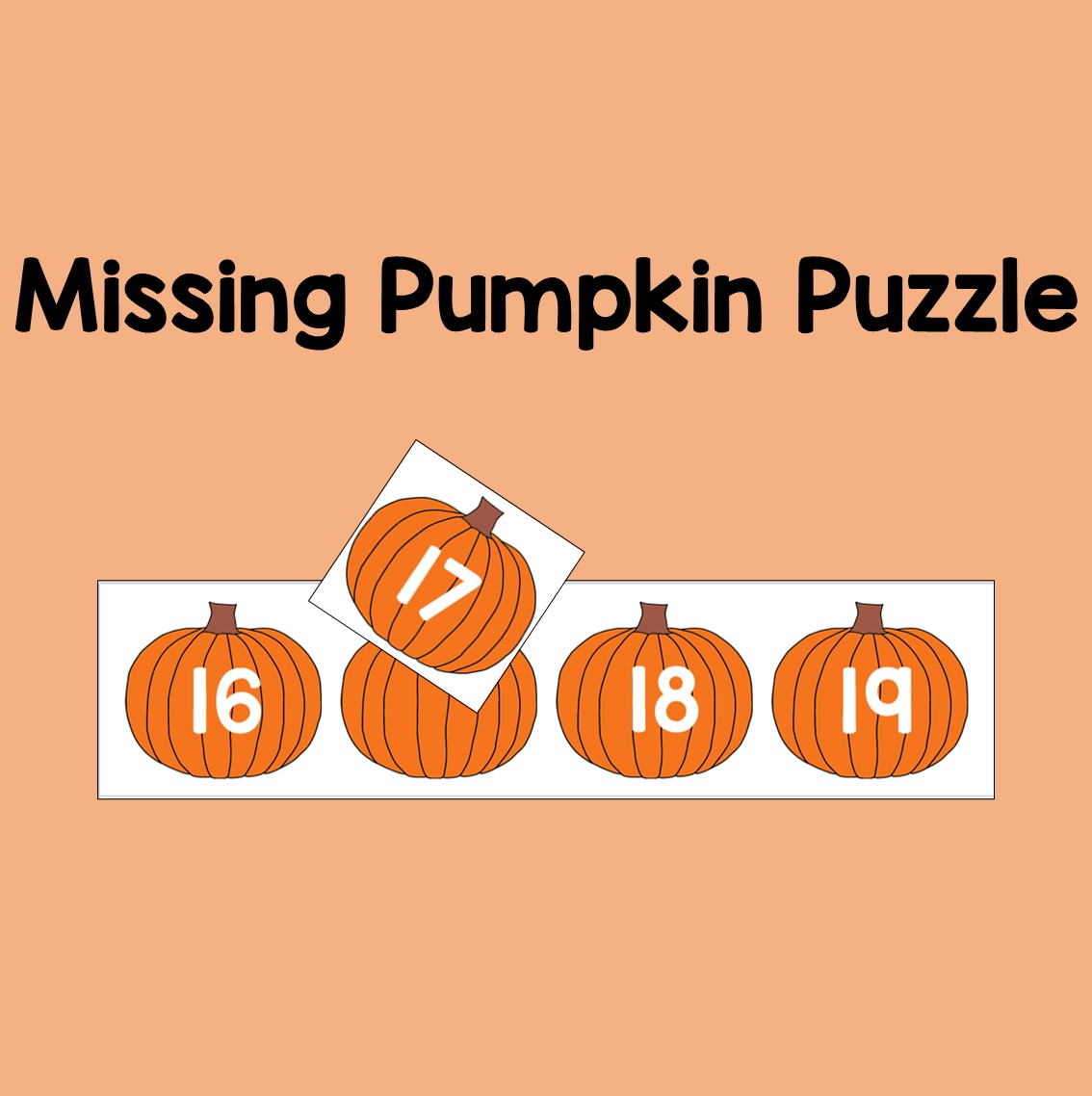 Fall Counting and Number Order | Made By Teachers