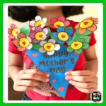 Mothers Day 3D Flower Bouquet Craft & Writing Activity - Made By Teachers