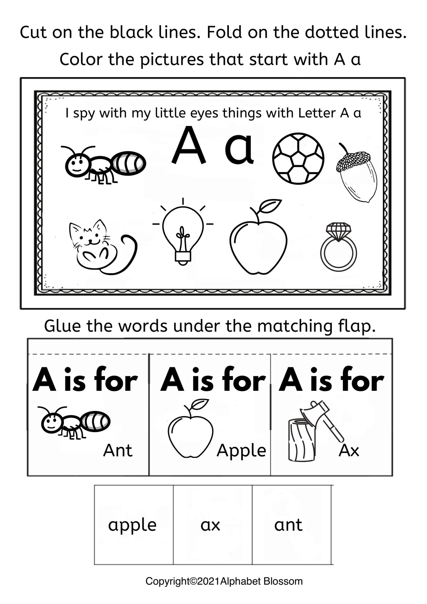 My Alphabet Interactive Notebook | Made By Teachers