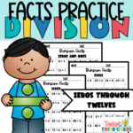 Division Facts Fluency Practice Worksheets | Divide 0 to 12 ...