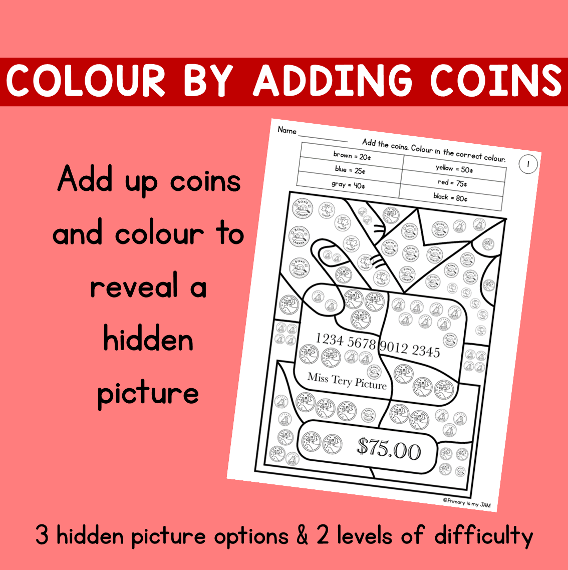 Canadian Money - Coin Activities - Made By Teachers