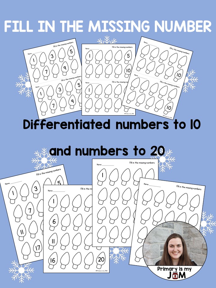 Winter Counting and Number Order - Made By Teachers