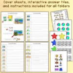 Summer Beach File Folders for July in Special Education | Made By Teachers