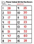 Write the Room Math Activities - Made By Teachers