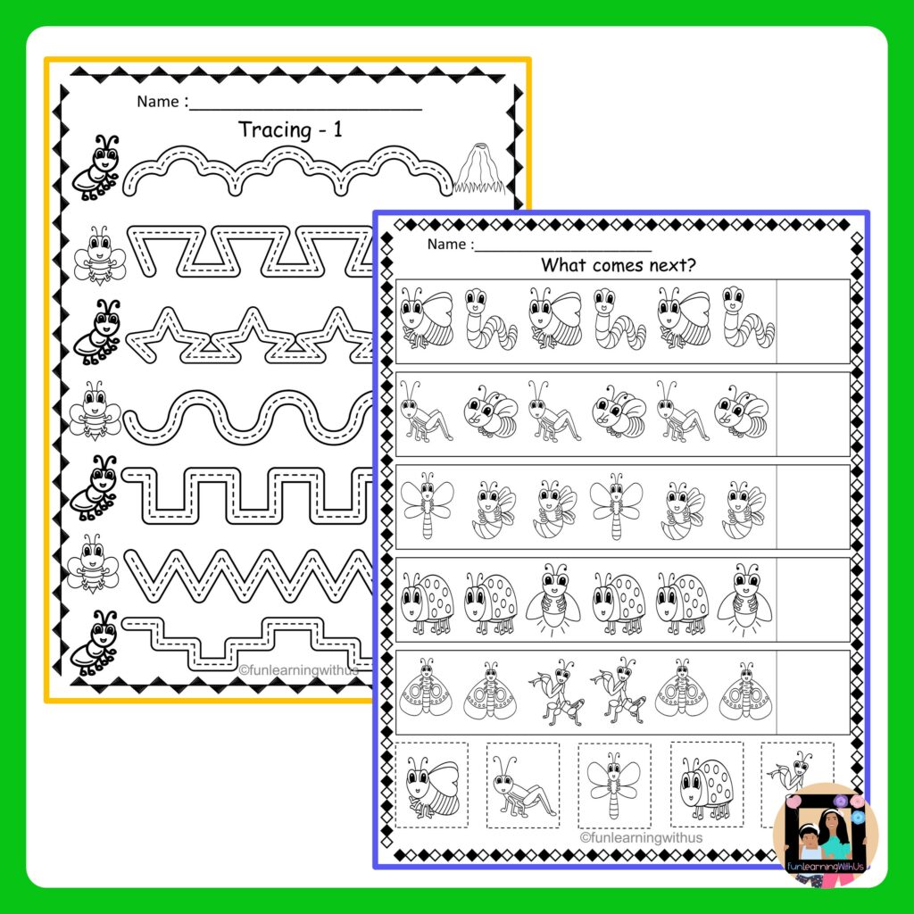 Insects Bugs & Creepy Crawlers Pack for Preschool & Pre-K | Made By ...