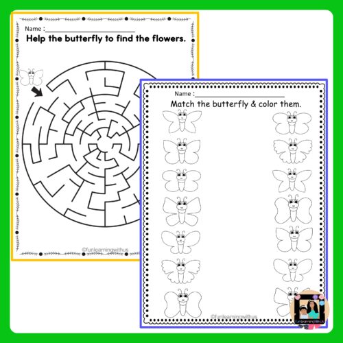 Insects Bugs & Creepy Crawlers Pack for Preschool & Pre-K | Made By ...