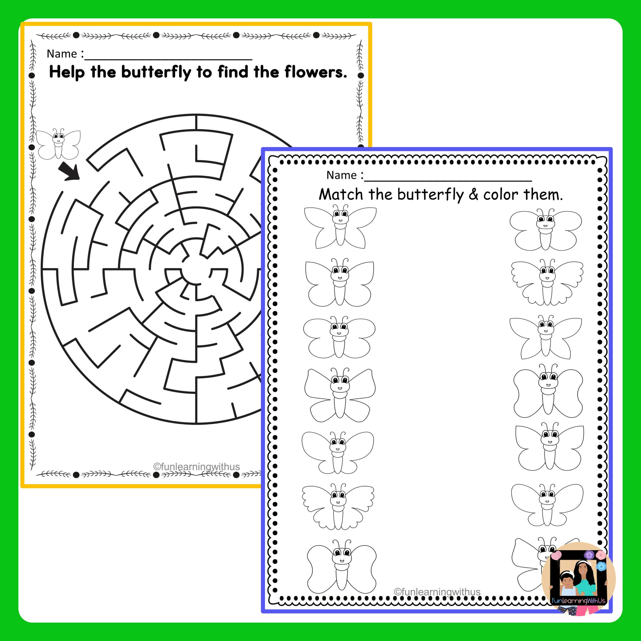 Insects Bugs & Creepy Crawlers Pack for Preschool & Pre-K | Made By ...