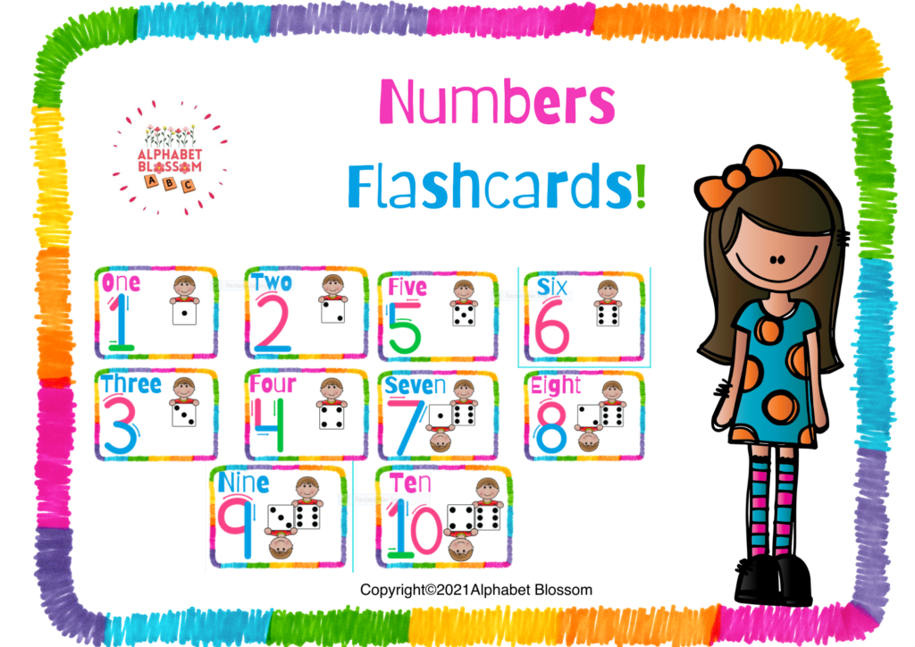 Numbers Flashcards 1-10 - Made By Teachers