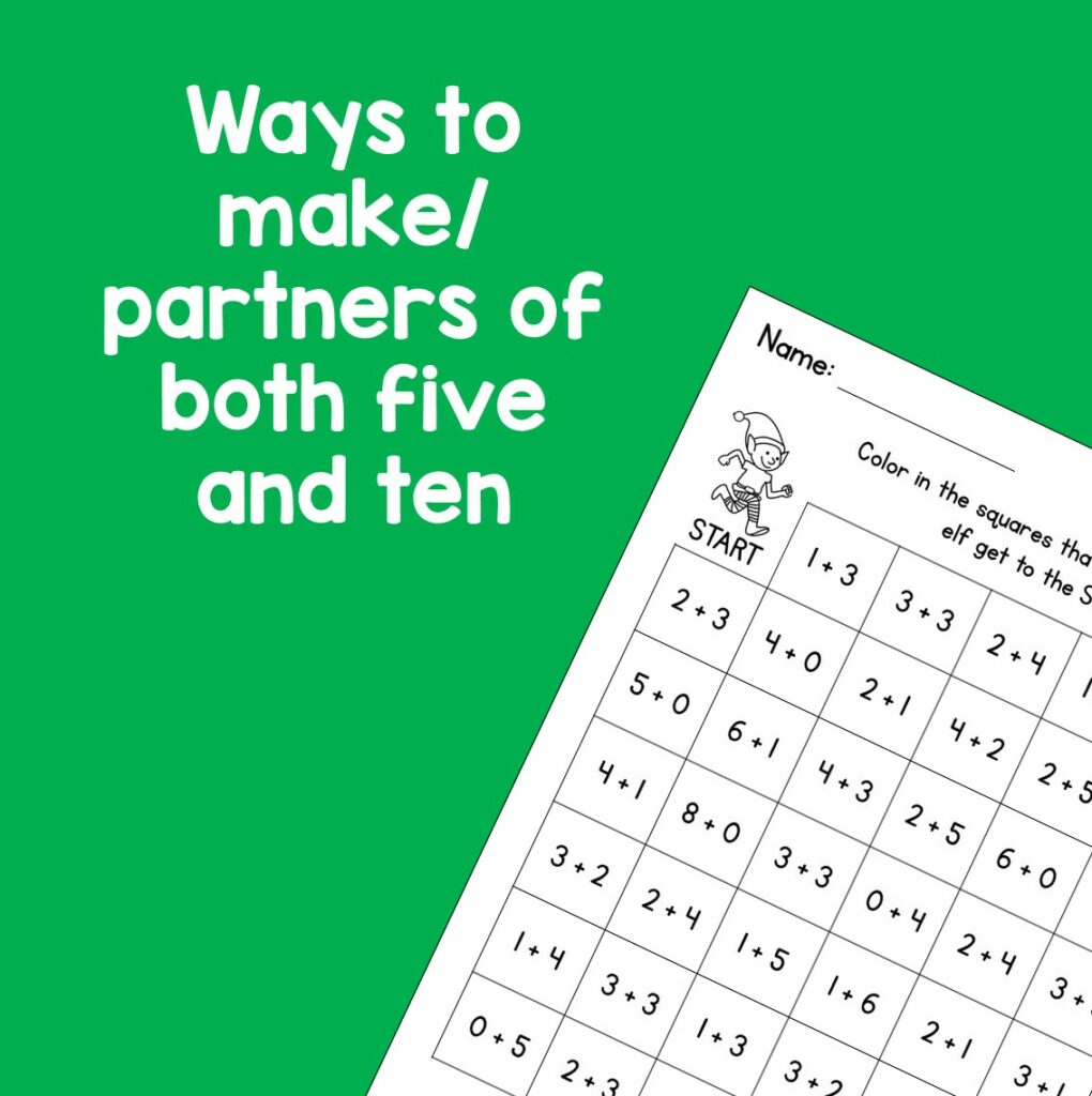 Christmas Themed Friendly Number Mazes - Made By Teachers