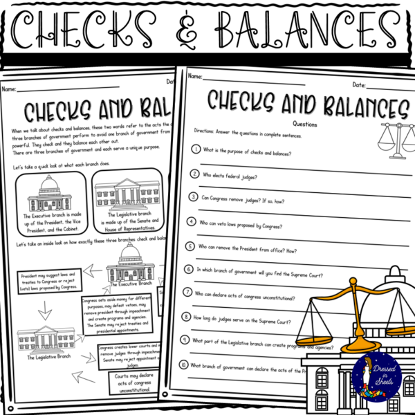Three Branches of Government KNOW ALL BUNDLE - Made By Teachers