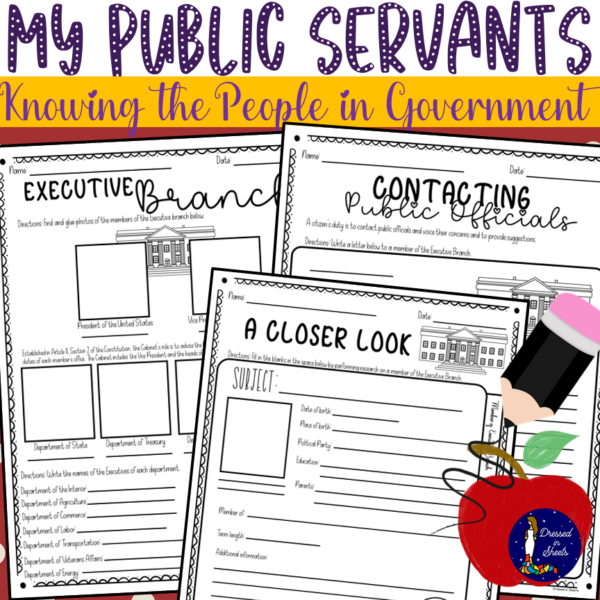 Three Branches of Government KNOW ALL BUNDLE | Made By Teachers