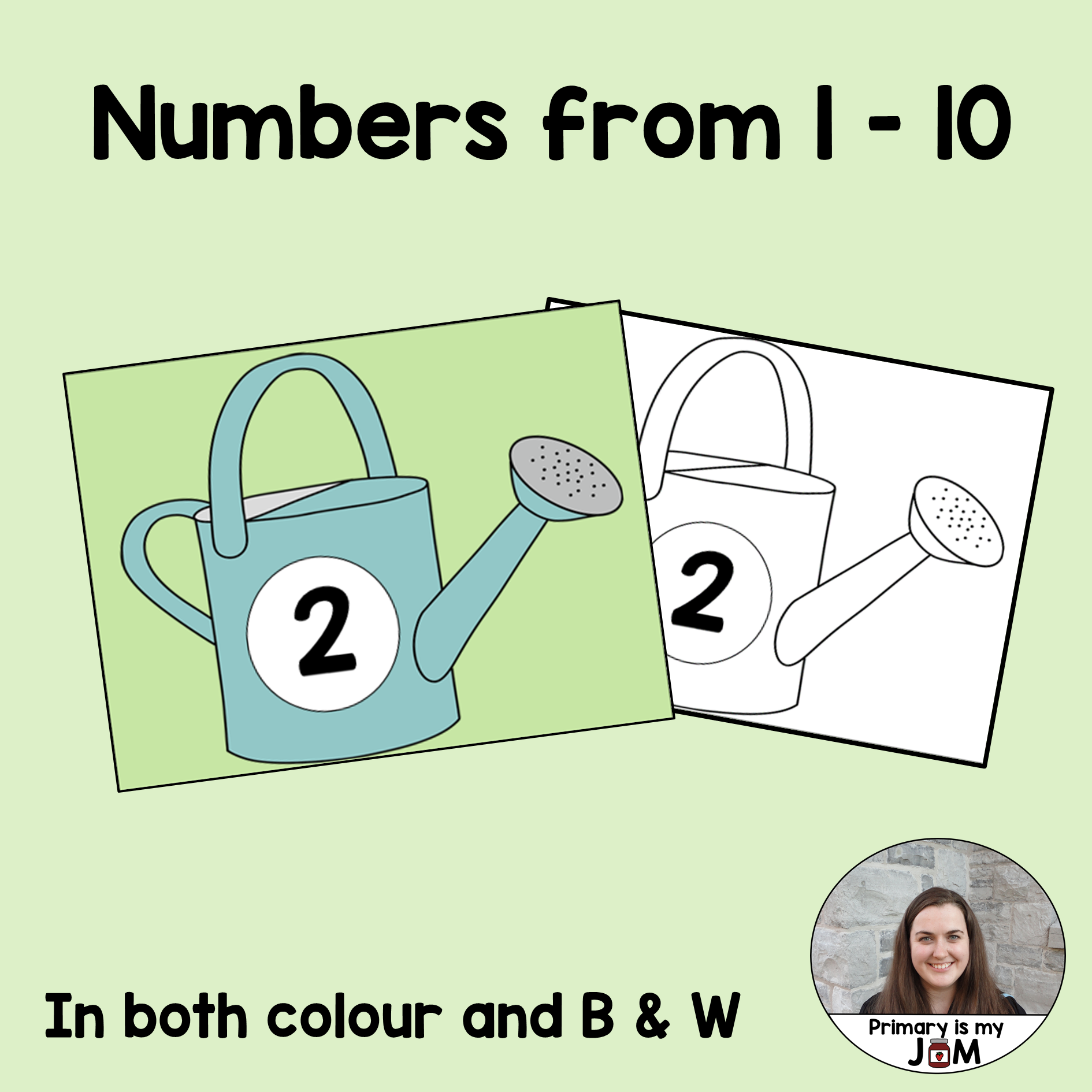 Spring themed Number Sort - Numbers to 10 | Made By Teachers