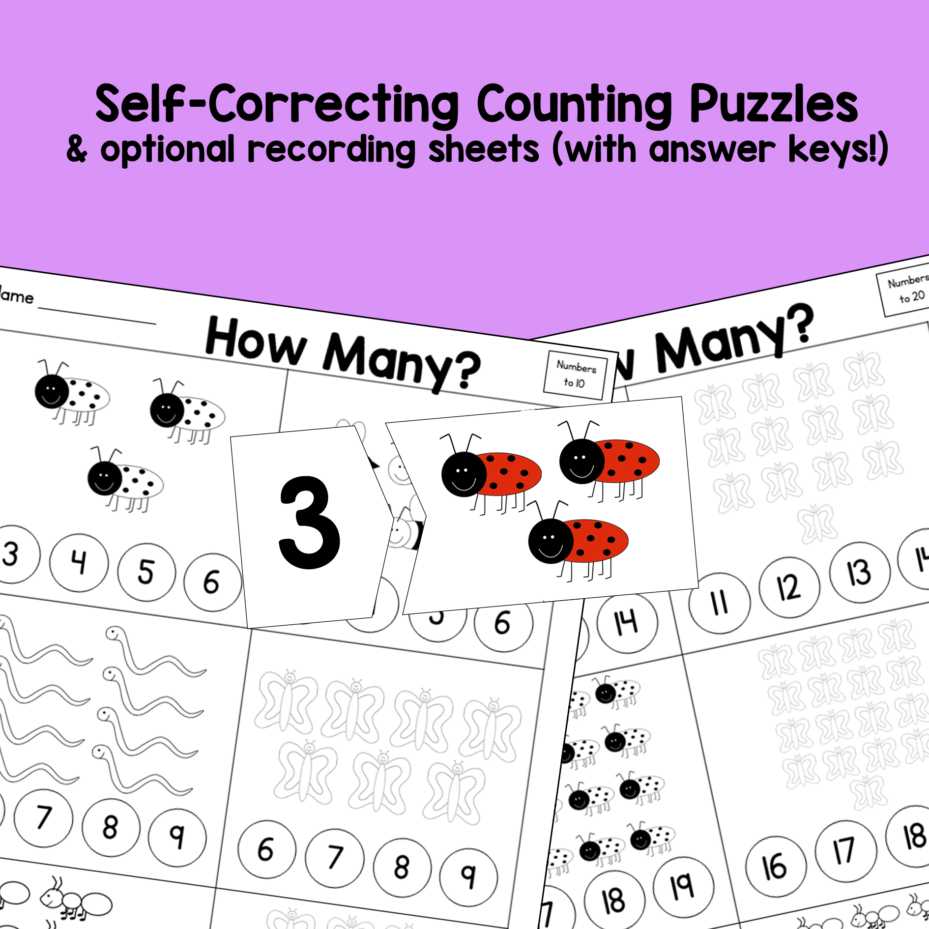 Spring Counting and Number Order | Made By Teachers