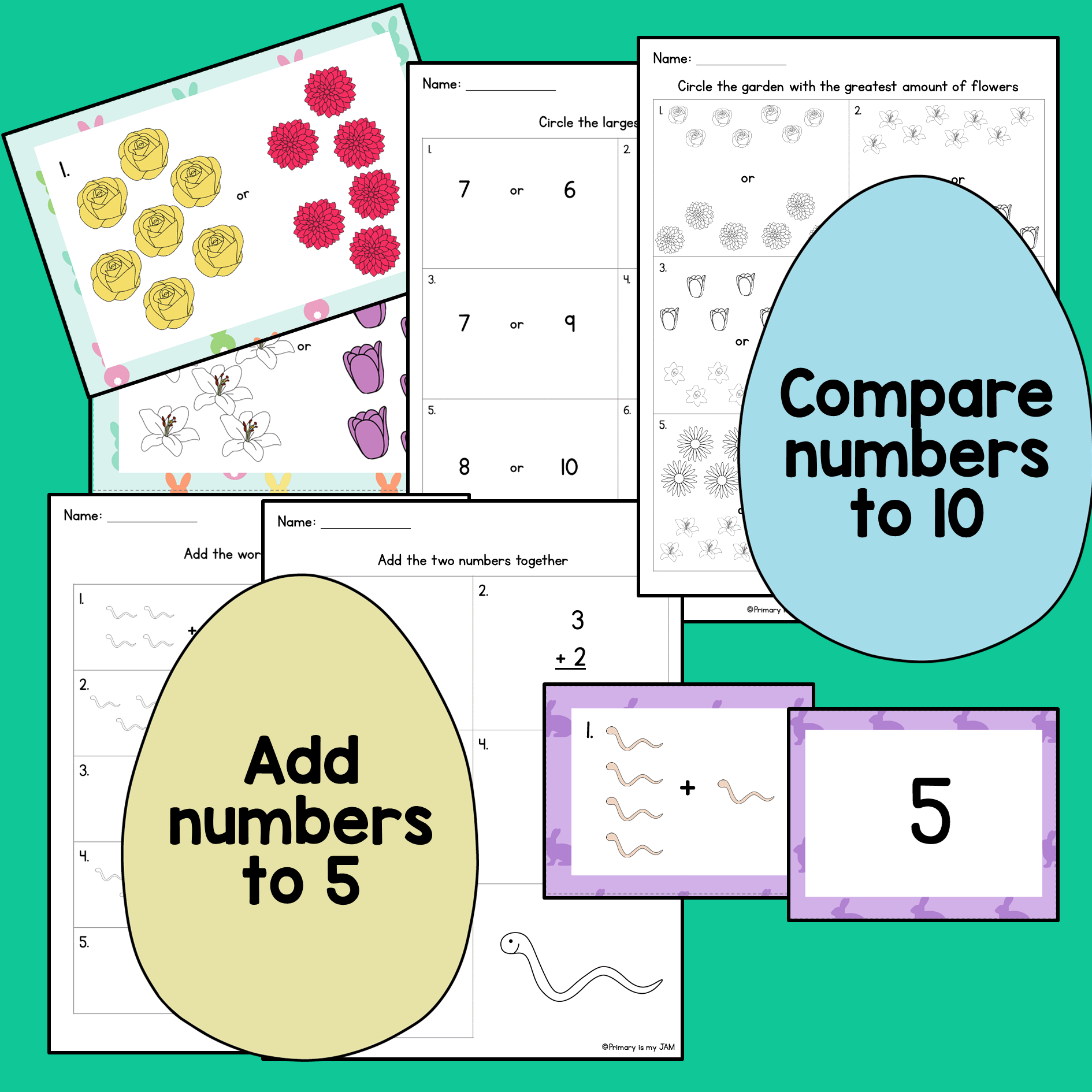 Easter Mystery Kindergarten Math Escape Room | Made By Teachers