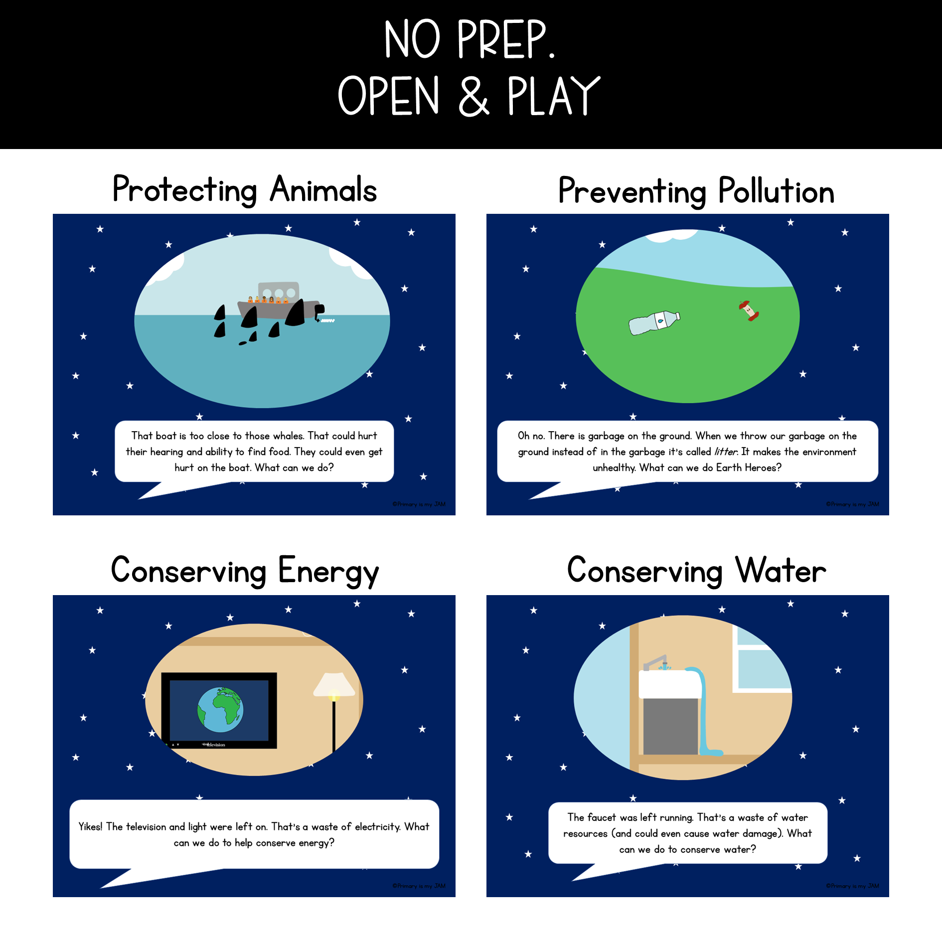 Earth Day Digital Quiz Game - Save the Earth Mission | Made By Teachers