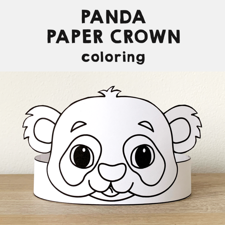 Nurse Hat Paper Crown Printable Coloring Craft - Made By Teachers