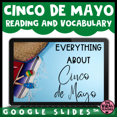 Cinco de Mayo Reading Comprehension Passages Google Slides™ - Made By ...