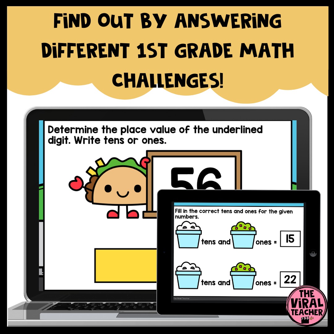 Cinco de Mayo Math Activities for 1st Grade Google Slides™ | Made By ...