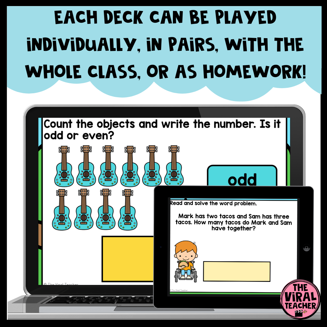 Cinco de Mayo Math Activities for Kindergarten to 2nd Grade Google ...