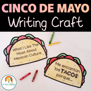 Cinco de Mayo Writing Crafts | Cinco de Mayo Activities | Taco Craft ...