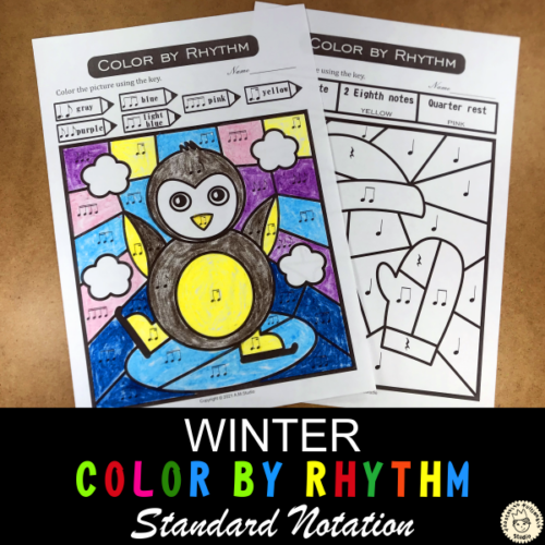 Color by Rhythm Summer Themed Pages | Music Color by Code | - Made By ...