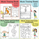 Music Tracing Activities Bundle for Young Musicians | Made By Teachers
