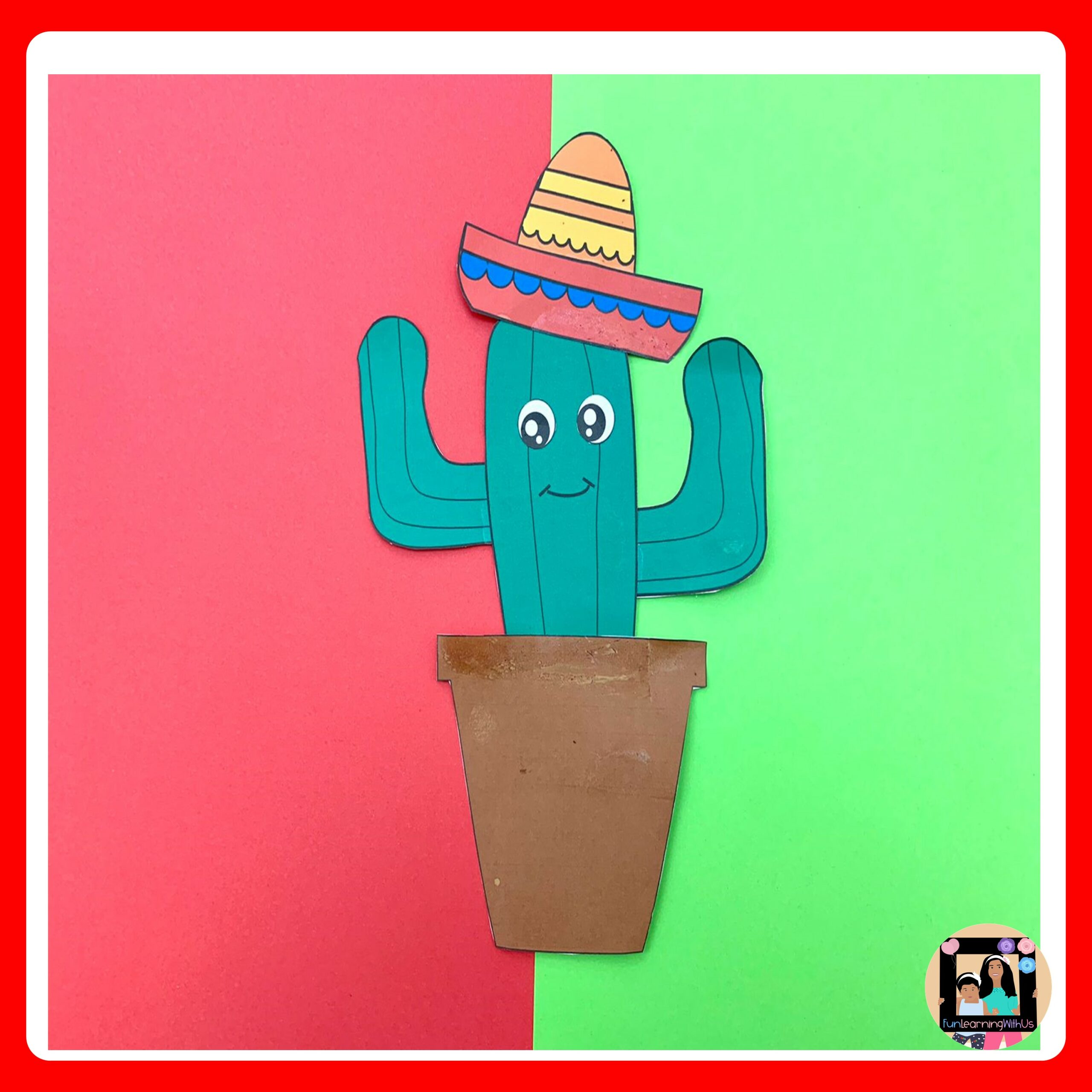Cinco De Mayo Cactus Craft | Made By Teachers