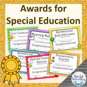 End of the Year Awards for Special Education EDITABLE | Made By Teachers