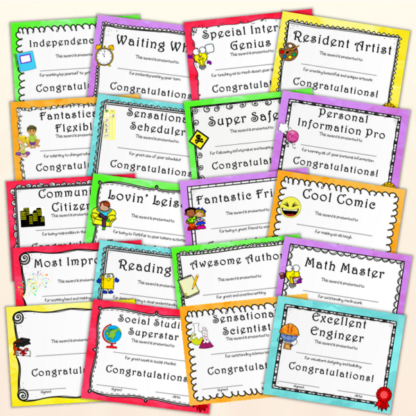 End of the Year Awards for Special Education EDITABLE | Made By Teachers