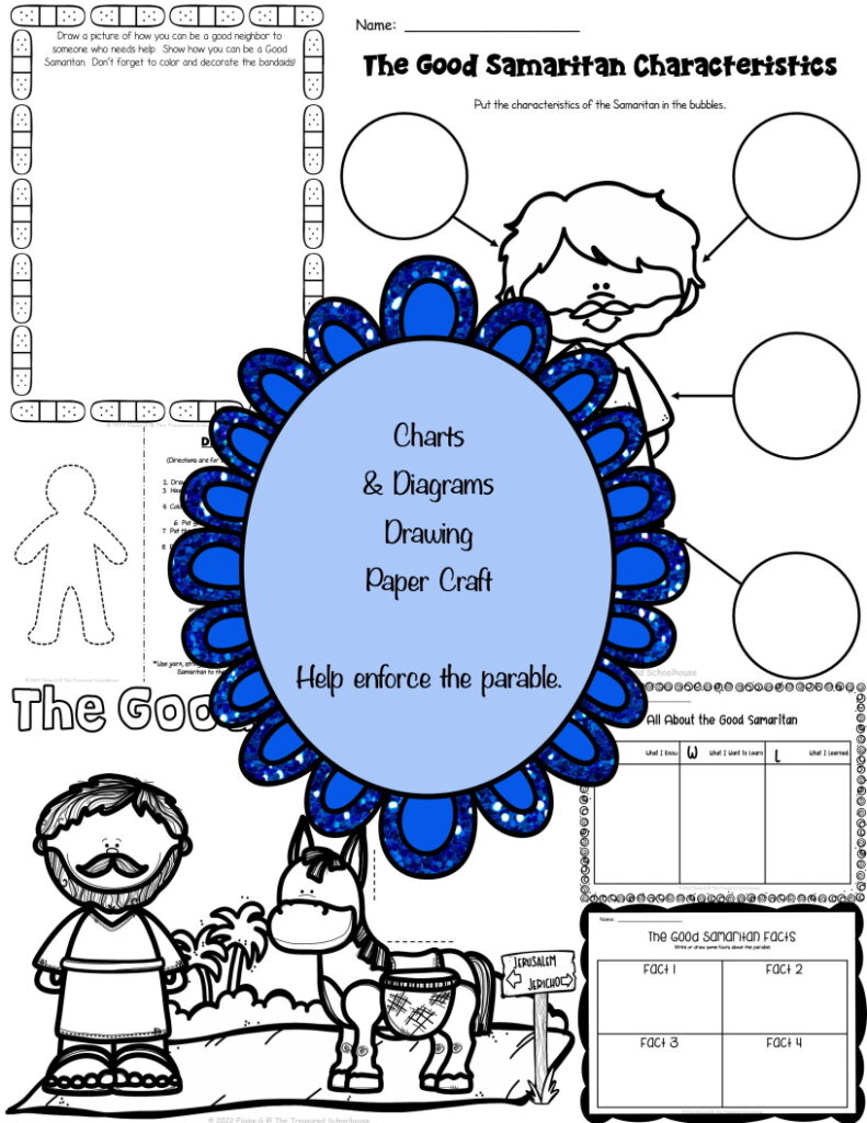 The Good Samaritan Worksheet and Activity Pack 2 - Made By Teachers