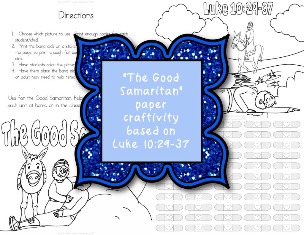 The Good Samaritan Worksheet and Activity Pack 1 - Made By Teachers