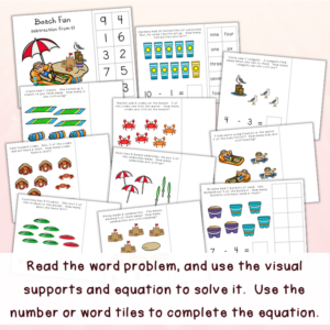 Summer Beach Adapted Books for July | Made By Teachers