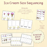 Summer Ice Cream June Adapted Resources BUNDLE - Made By Teachers