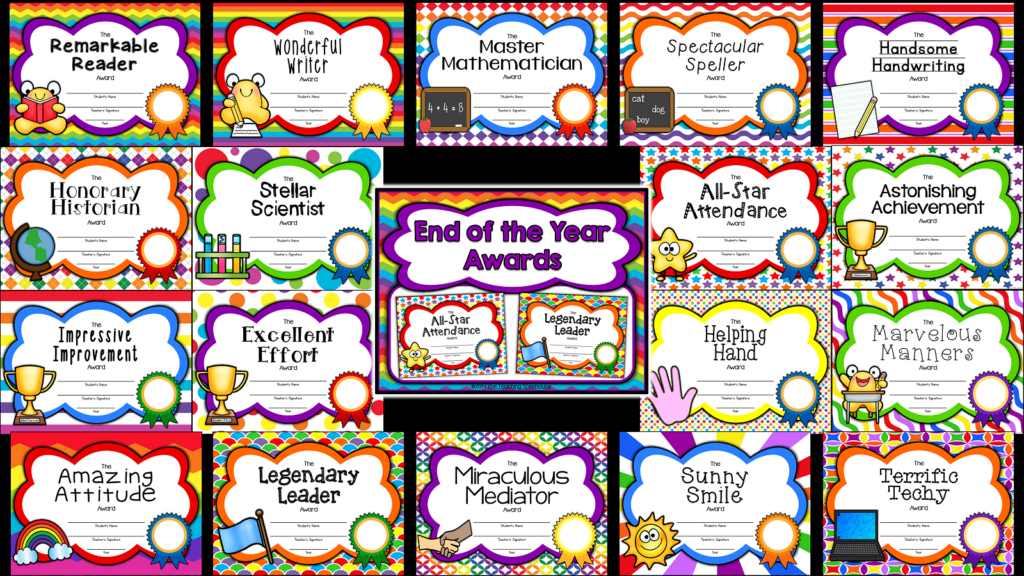End of the Year Awards | Made By Teachers