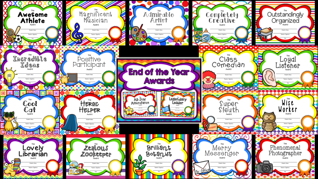 End of the Year Awards | Made By Teachers