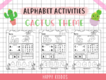 Alphabet Activities (Cactus Theme) - Made By Teachers