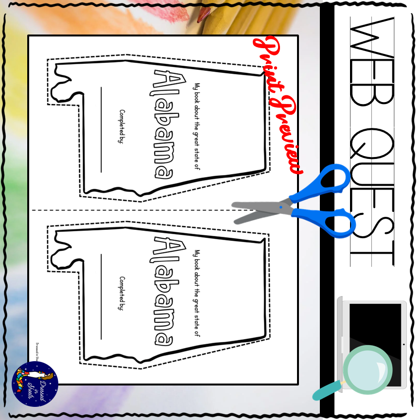 Arkansas WebQuest Printable Book | Made By Teachers