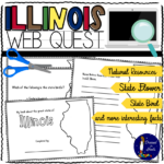 Illinois WebQuest Printable Book | Made By Teachers